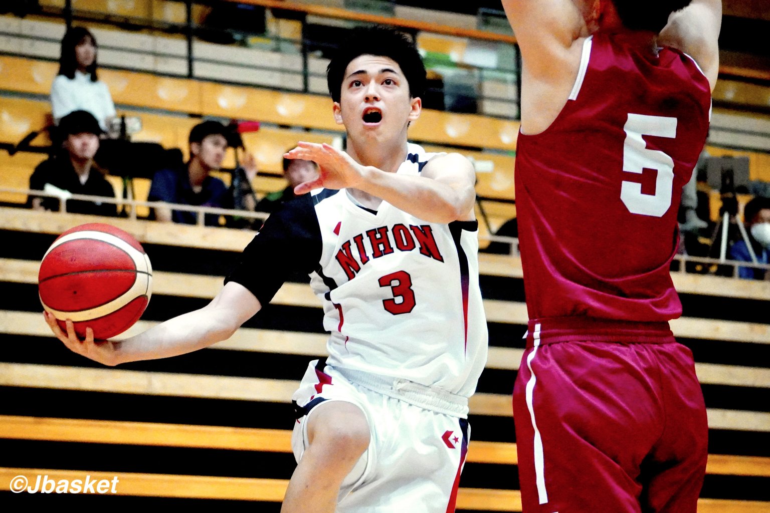 【関東大学リーグ戦】米須玲音(日大3年)が1年ぶりにコートに帰ってきた「アシストは良かった、これから得点も取っていきたい」 – Jbasket /ジェイバスケット