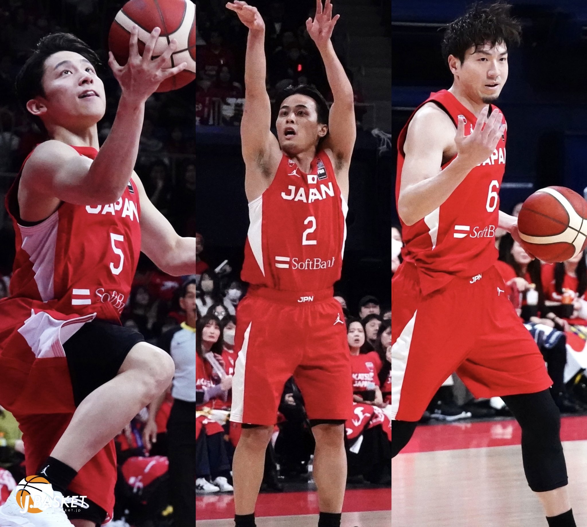 【男子日本代表】日本を支える 富樫勇樹キャプテン、比江島慎、河村勇輝 パリ五輪に向けてアジアカップ予選 初戦勝利後コメント – Jbasket /ジェイバスケット