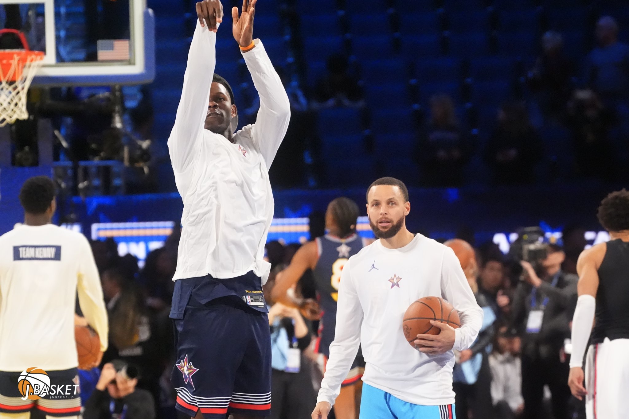 【NBAオールスター2025 vol.5】ステフィン・カリーが2度目のMVPに輝く／レブロン、KD、ウェンビー コメント | Jbasket /ジェイバスケット