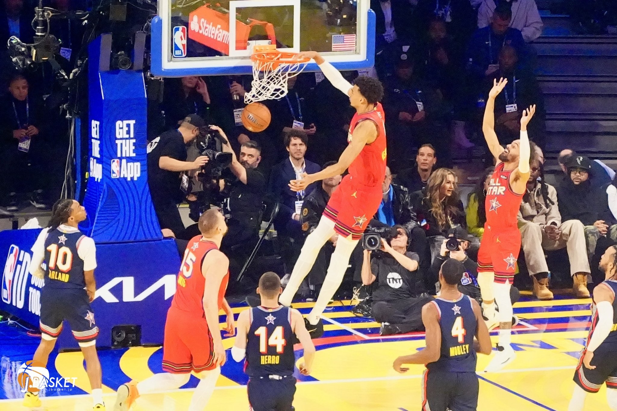 【NBAオールスター2025 vol.5】ステフィン・カリーが2度目のMVPに輝く／レブロン、KD、ウェンビー コメント | Jbasket /ジェイバスケット